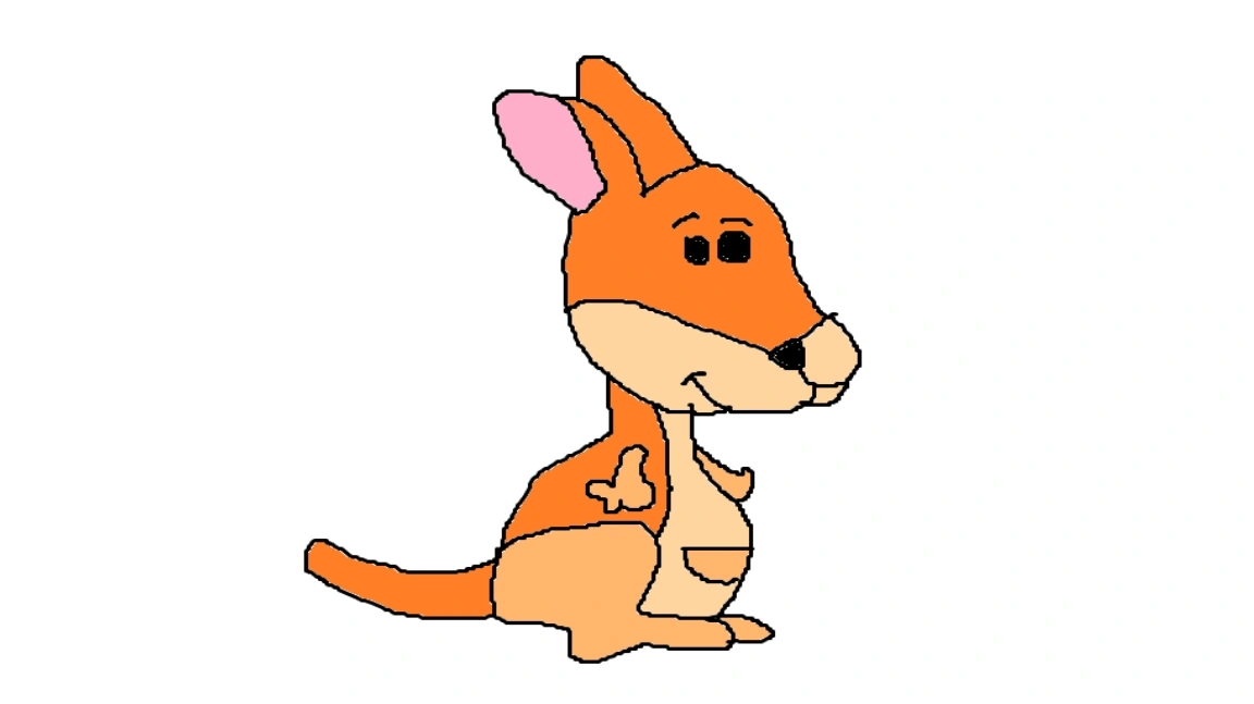 Kangaroo in Blue's Clues style (DeviantArt stuff) | Fan art Fun Wiki | Fandom