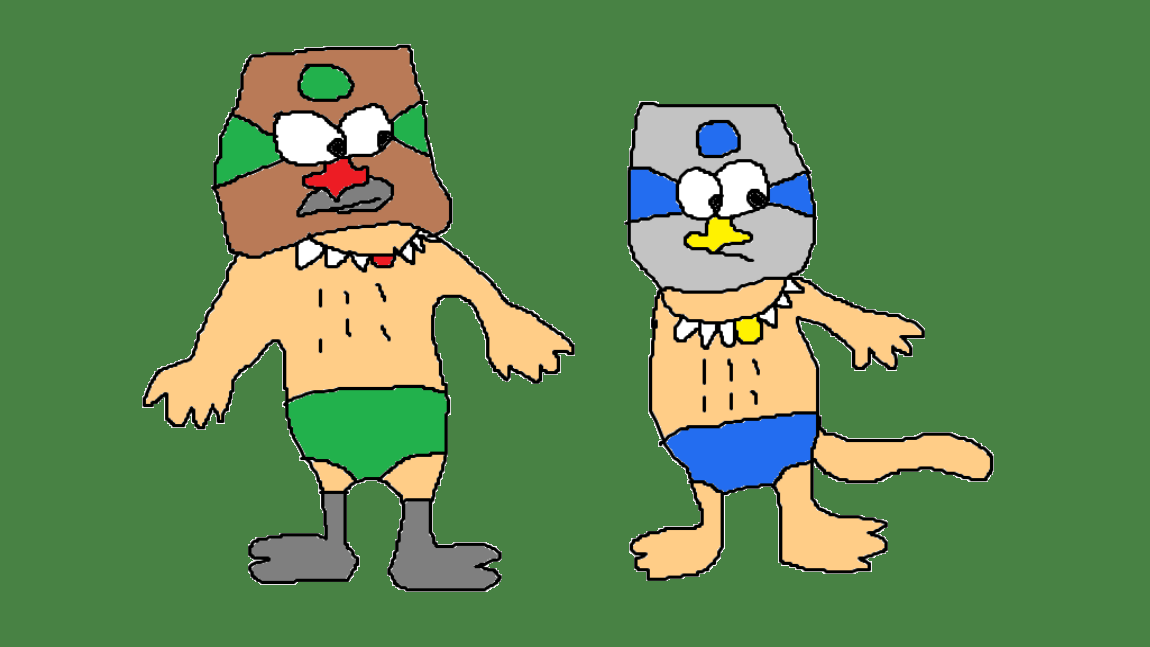Mordecai and Rigby as Tiki Tribes by SidabatheToonLord (DeviantArt ...