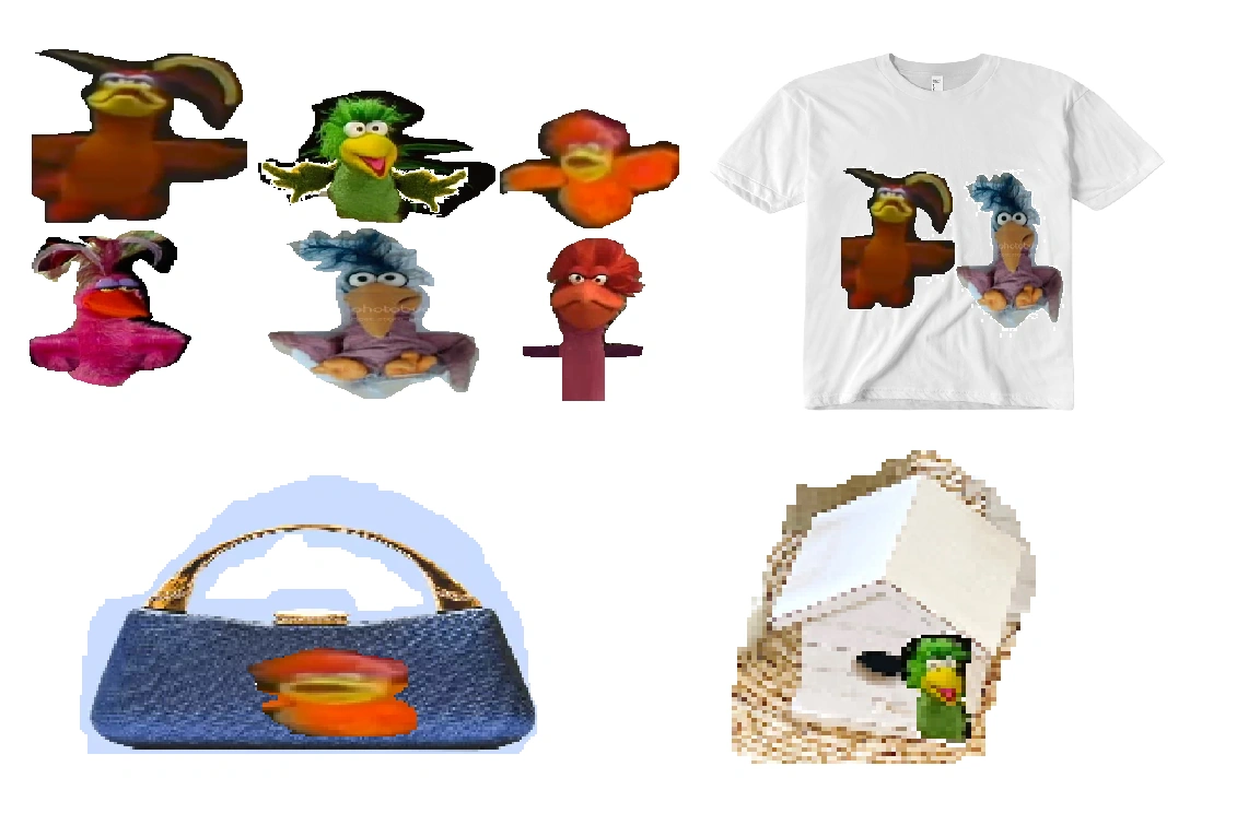 Muppet Birds Merchandise | Fan art Fun Wiki | Fandom