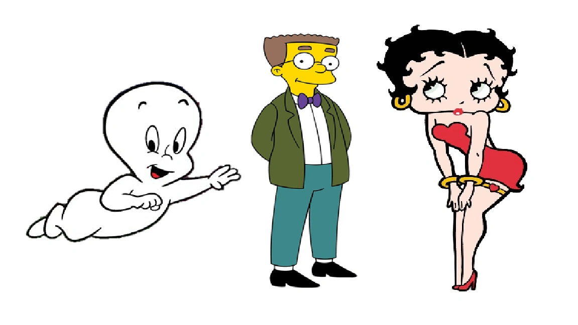 Casper, Smithers and Betty Boop (Blogspot stuff) | Fan art Fun Wiki ...