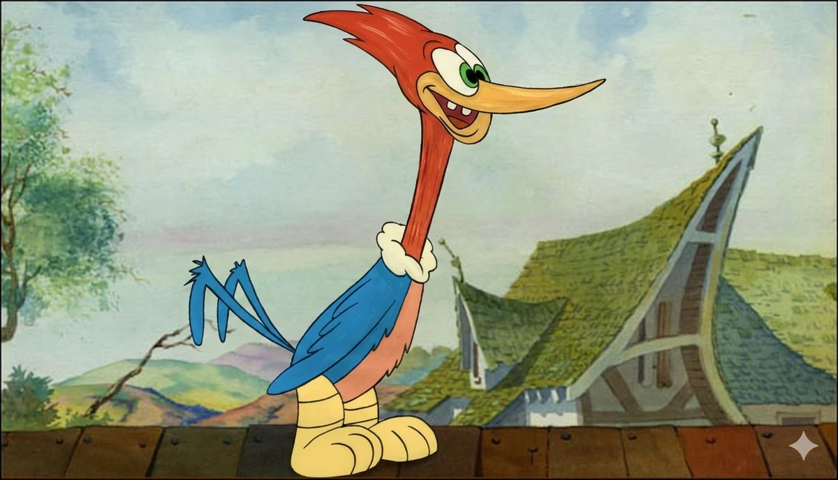 Long Neck Woody Woodpecker by timmybrisbyfan1925 (DeviantArt stuff ...