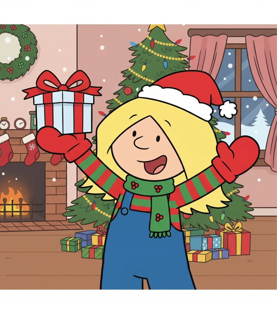 Katie and Orbie at Christmas (AI stuff) | Fan art Fun Wiki | Fandom