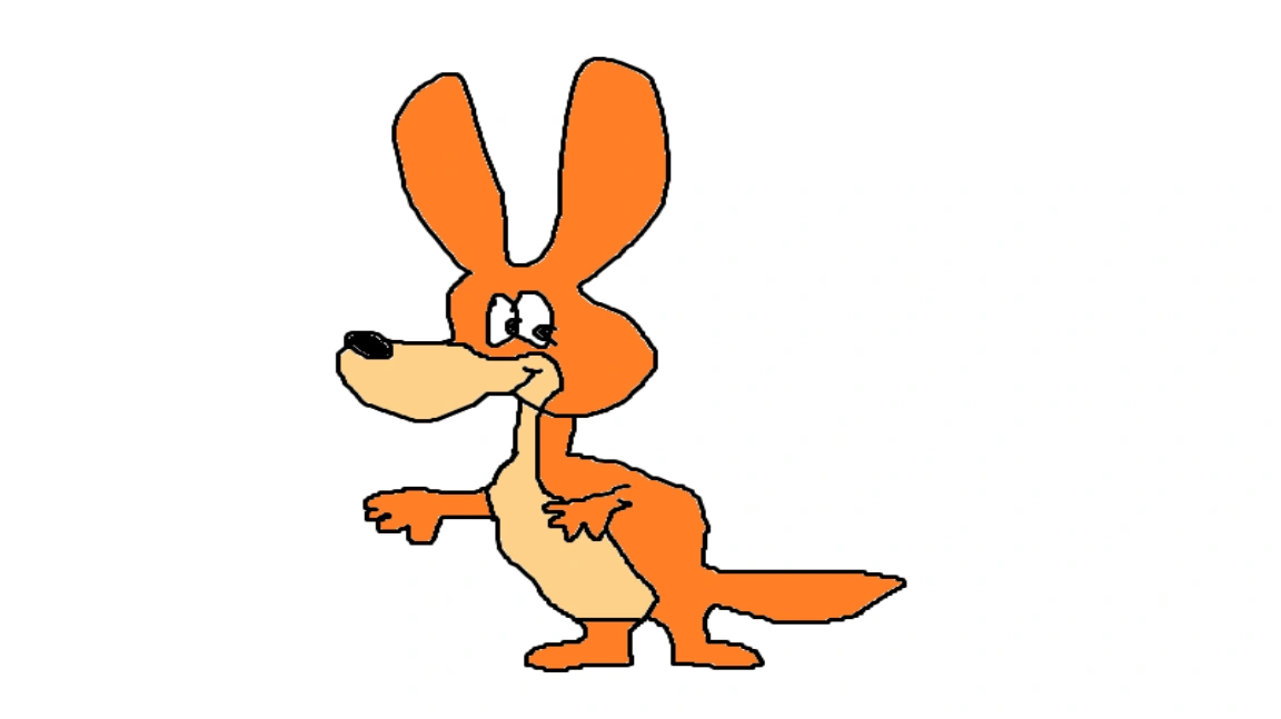 Kangaroo in UPA style (DeviantArt stuff) | Fan art Fun Wiki | Fandom