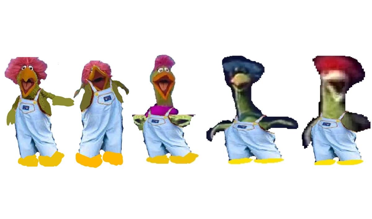 The Muppet Green Birds | Fan art Fun Wiki | Fandom