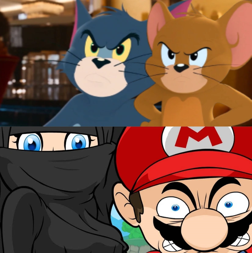 Tom and Jerry hate Racist Mario by MaxietheFox2005 (DeviantArt stuff ...