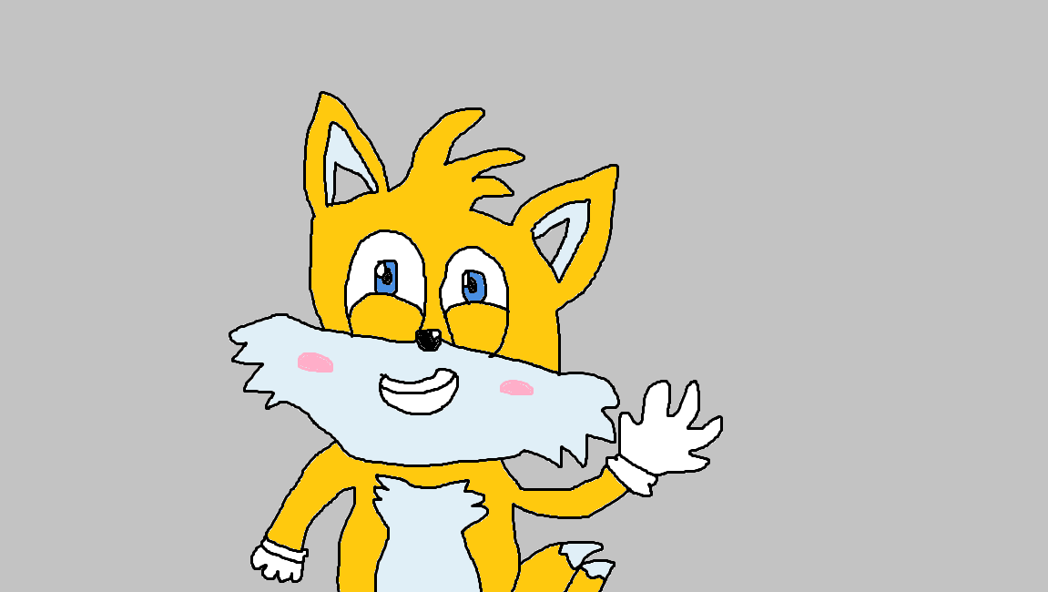 Tails's cheeky nervous smile (Sonic the Hedgehog fanart stuff) | Fan ...