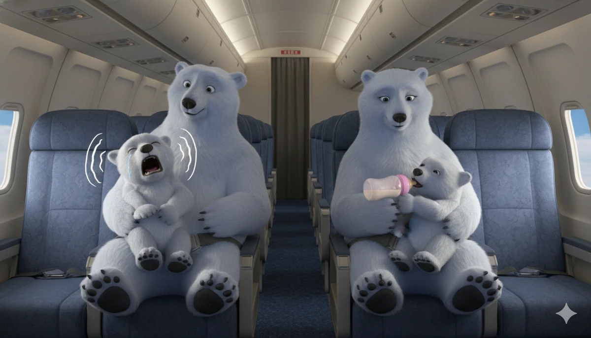 Polar bear flight (Gemini) | Fan art Fun Wiki | Fandom