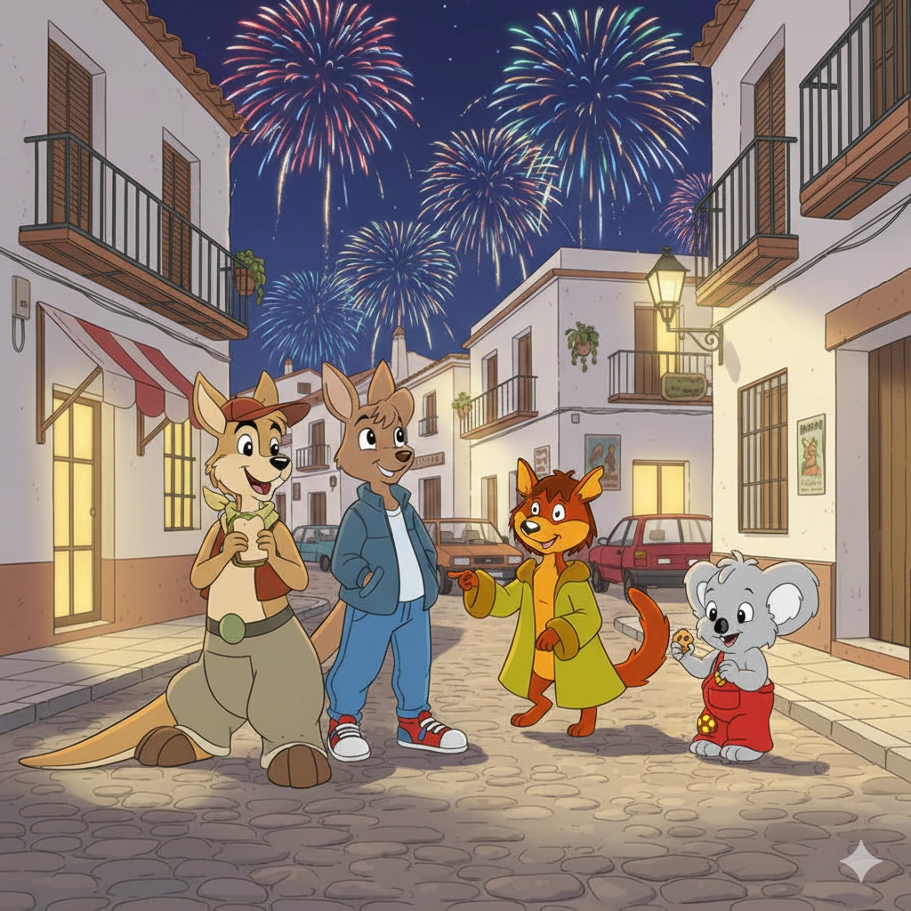 Skippy the Kangaroo, Matilda Roo, Blinky Bill and Pos the Possum are ...