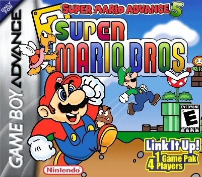 Super Mario Advance 5: Super Mario Bros. On GBA (Nintendo Wiki Stuff ...