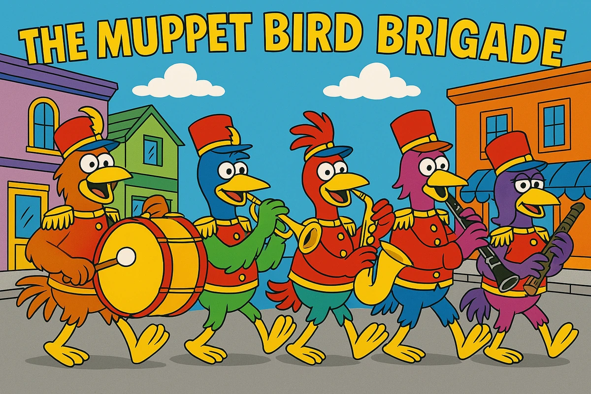 The Muppet Bird Brigade (Copilot AI Stuff) | Fan art Fun Wiki | Fandom