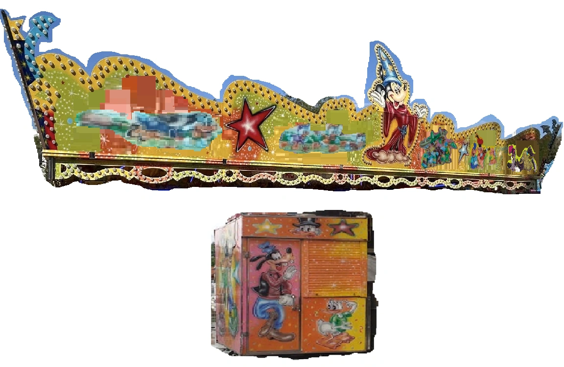 Scalextric car rides in language fairgrounds part 2 (Amusement Park ...