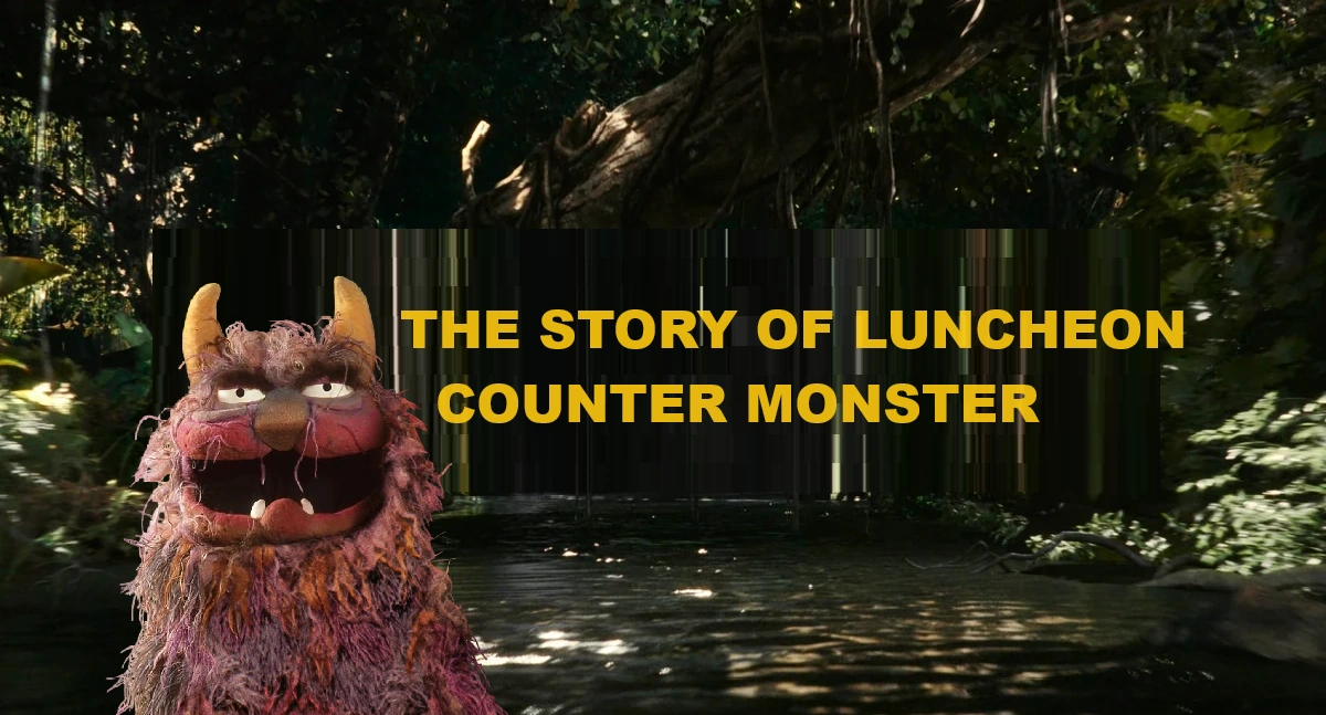The Story of Luncheon Counter Monster | Fan art Fun Wiki | Fandom