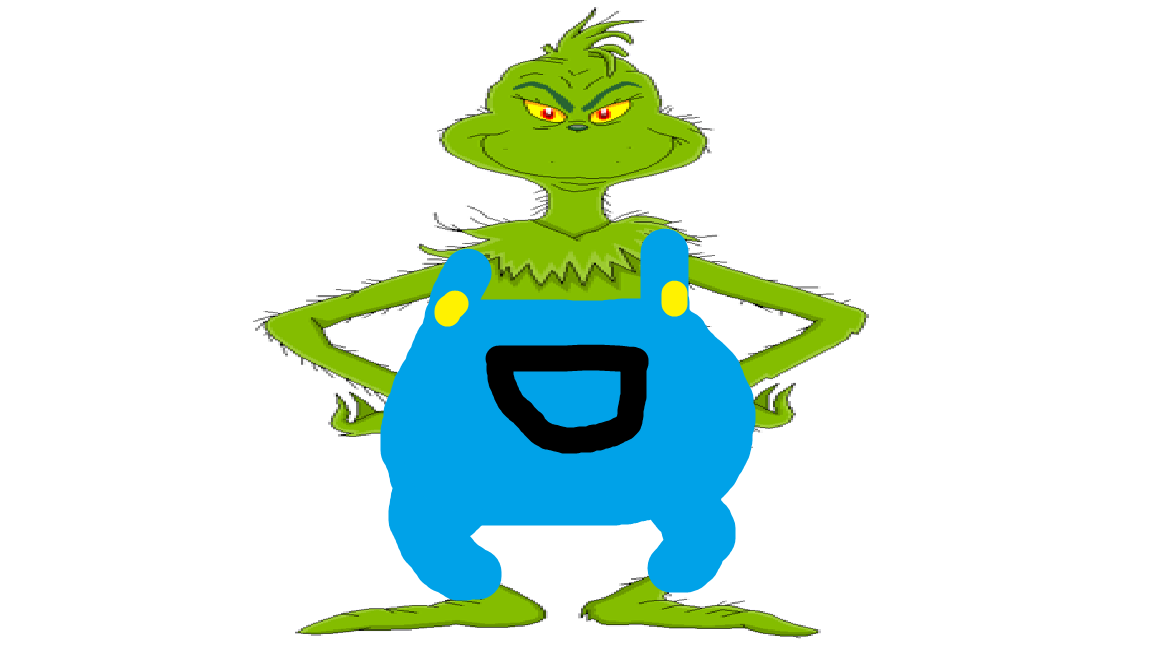 What if The Grinch Wears Overalls | Fan art Fun Wiki | Fandom