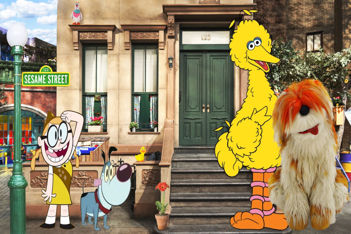 Bessie And Happy Higgenbottom On Sesame Street By Mnwachukwu16