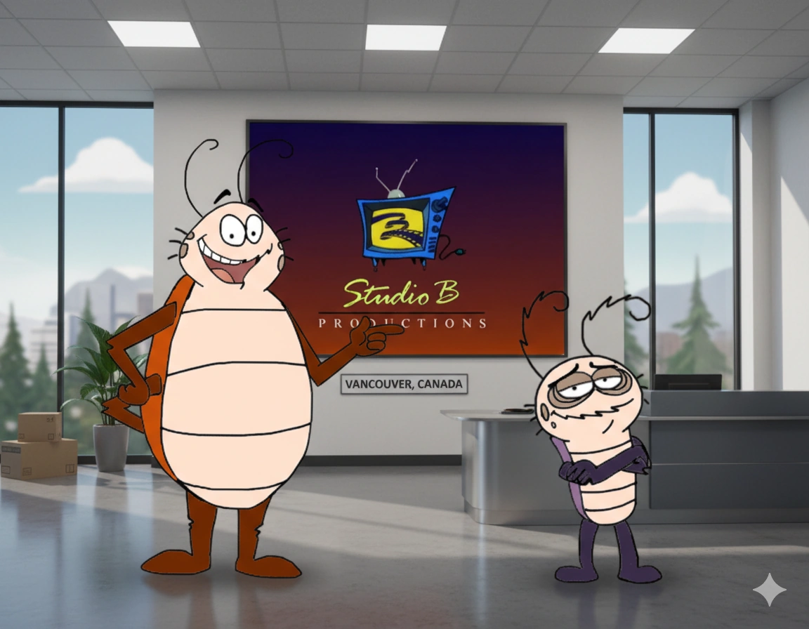 Rube Roach and Reg Roach in Studio B Productions (Gemini) | Fan art Fun ...