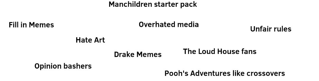 Manchildren Starter Pack by Snjxjn (DeviantArt Stuff) | Fan art Fun ...