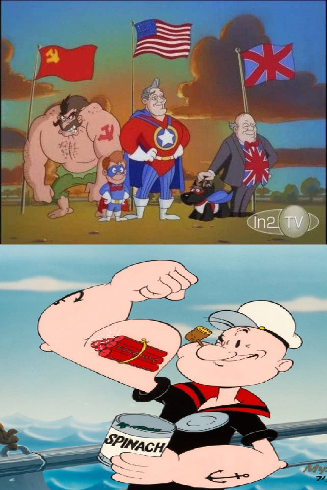 Popeye is Happy at WW2 Freedom League by joseluislobatohumane ...