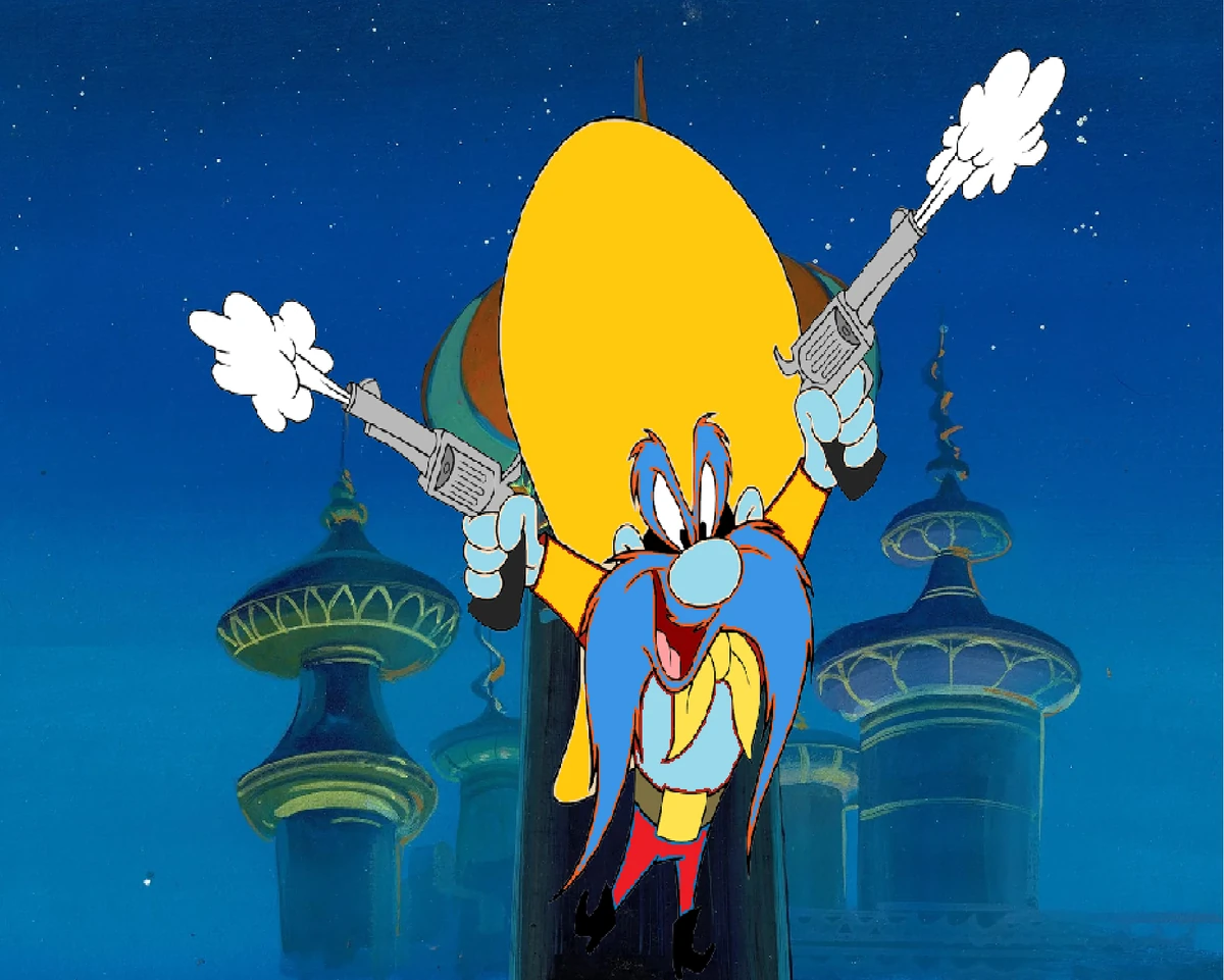 Elmer Fudd and Yosemite Sam´s cameo appearances (Aladdin: The Animated ...