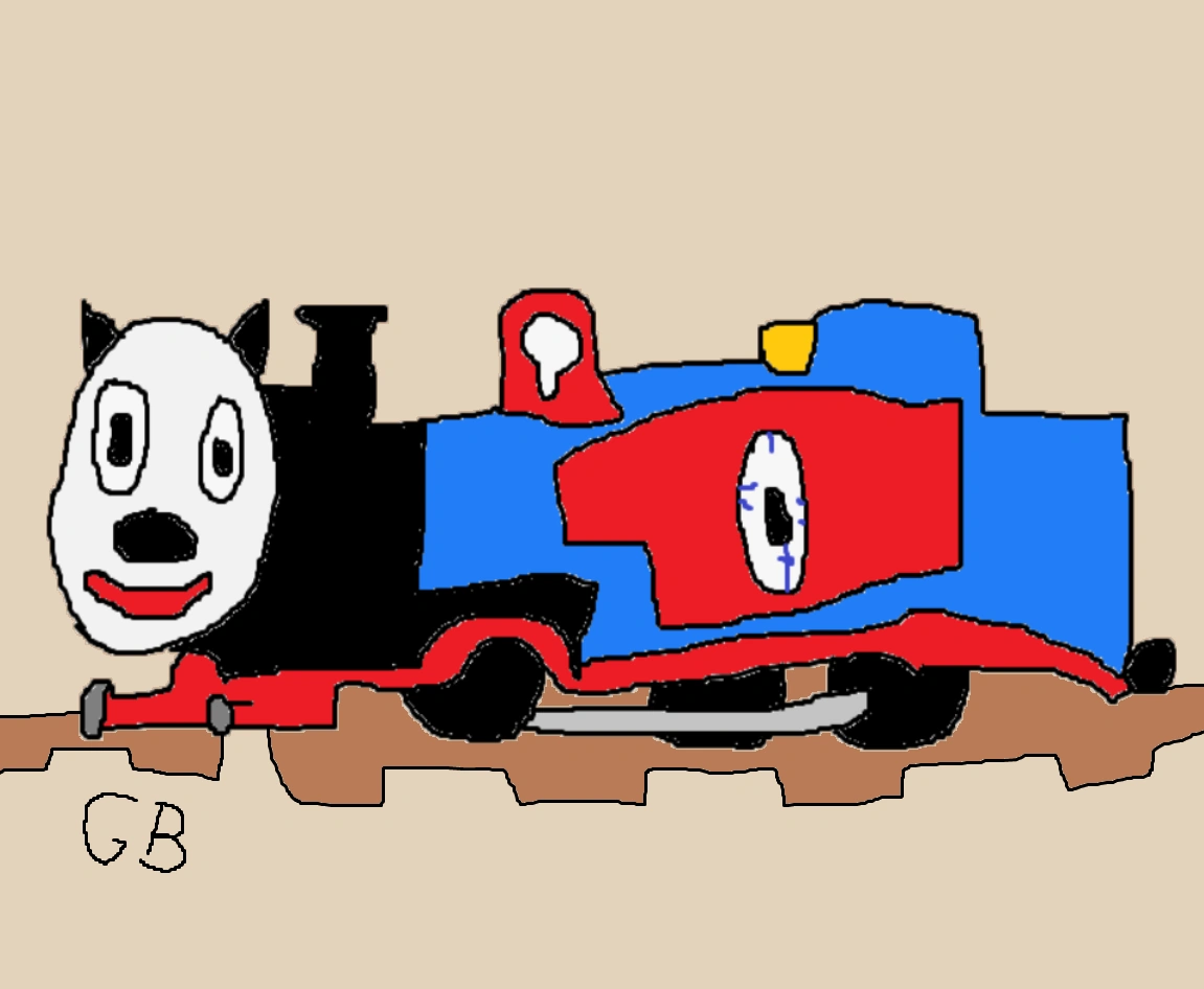 Toby the Tank Engine by Gary Baseman (Facebook stuff) | Fan art Fun ...