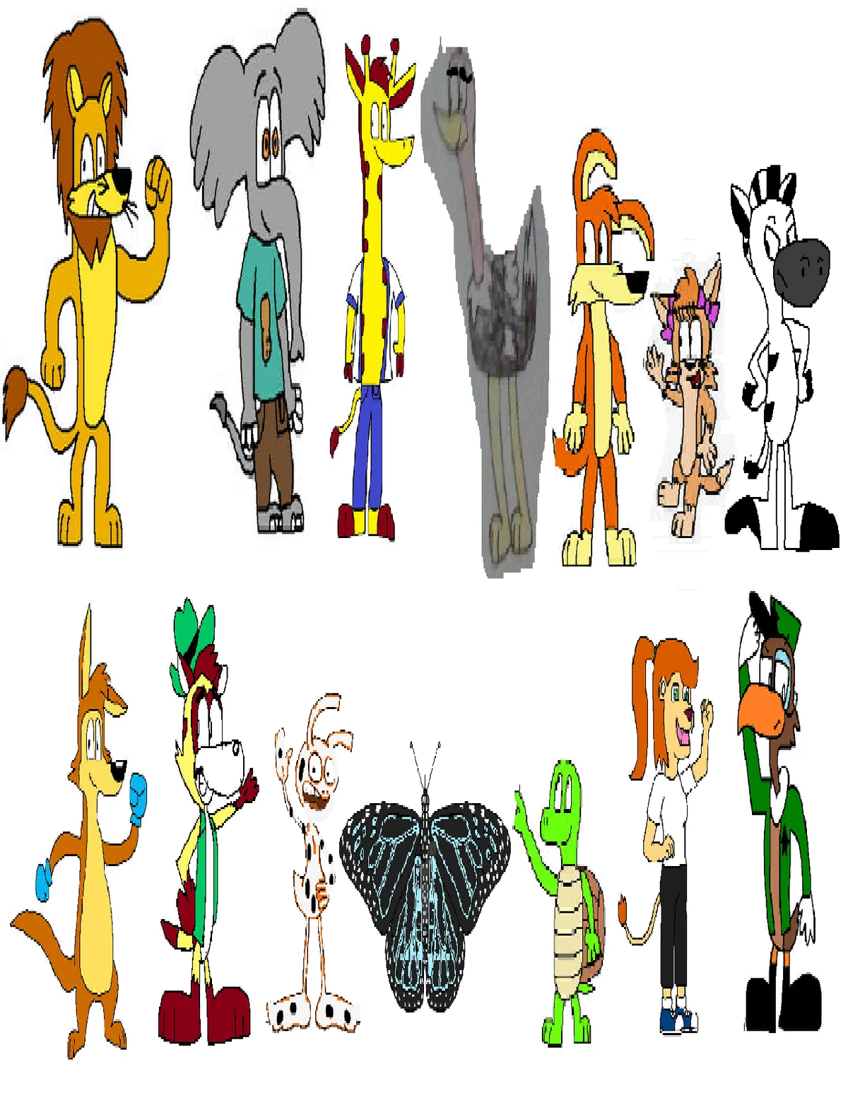 Animalarody (Matt Groening) Characters by SmashGamer16 (DeviantArt ...
