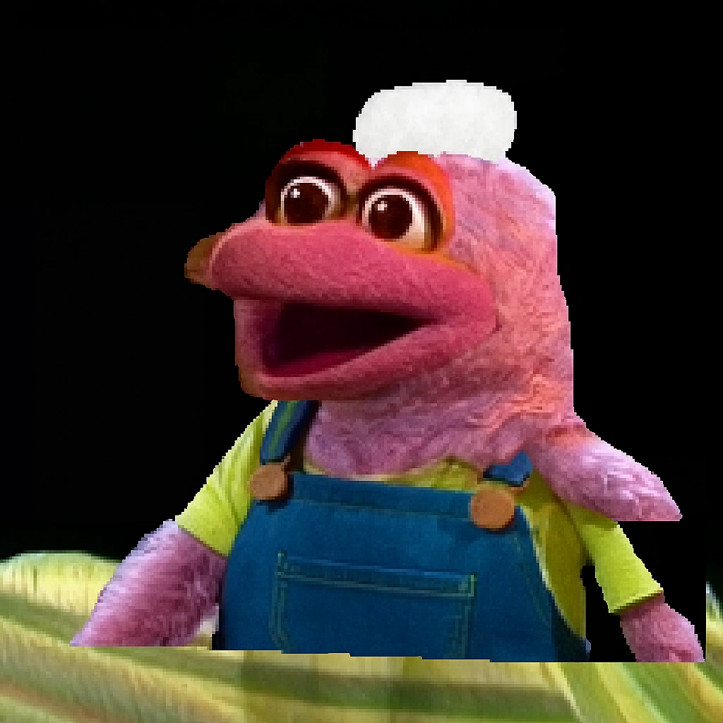 Lola Bird Wears Overalls (Imgtoimg.ai) | Fan art Fun Wiki | Fandom