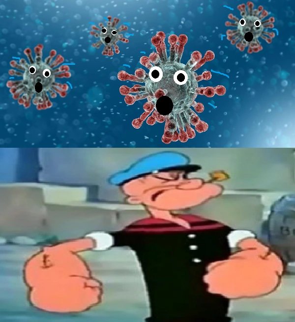 Popeye has had it with COVID-19 by joseluislobatohumane (DeviantArt ...