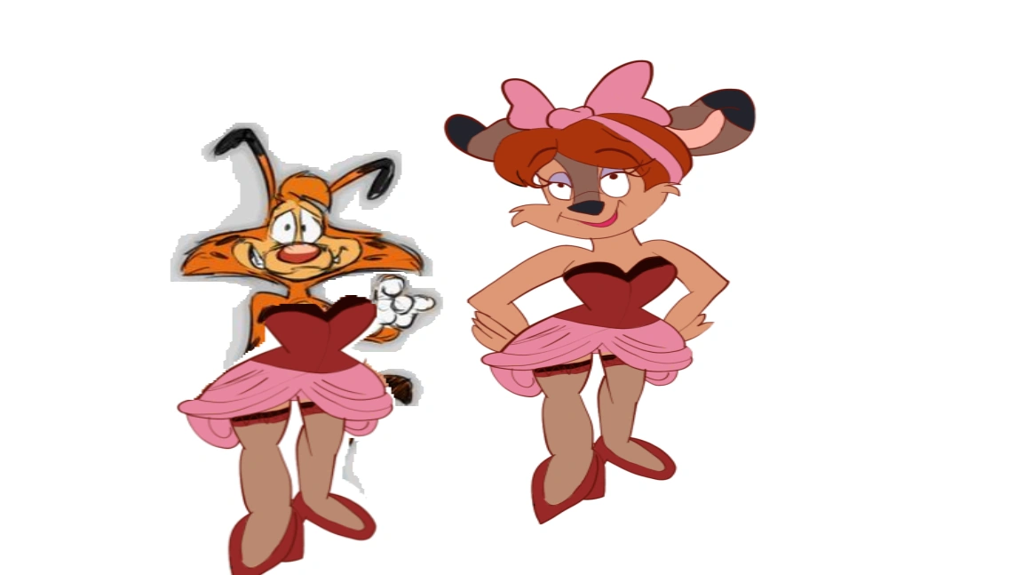 Bonkers and Fawn Ballerina Dance by CapricornDiem456 (DeviantArt stuff ...