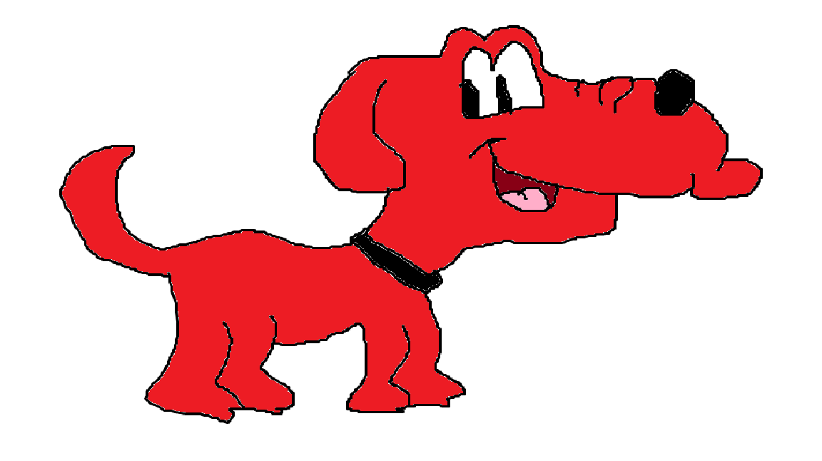 Clifford the Big Red Dog in style of Goofy (art STUFF) | Fan art Fun ...
