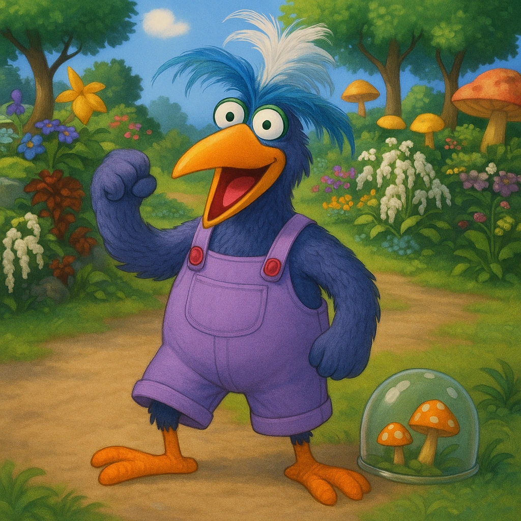 Mel Bird in the style of Little Bunny Foo-Foo (Wee Sing) | Fan art Fun Wiki | Fandom