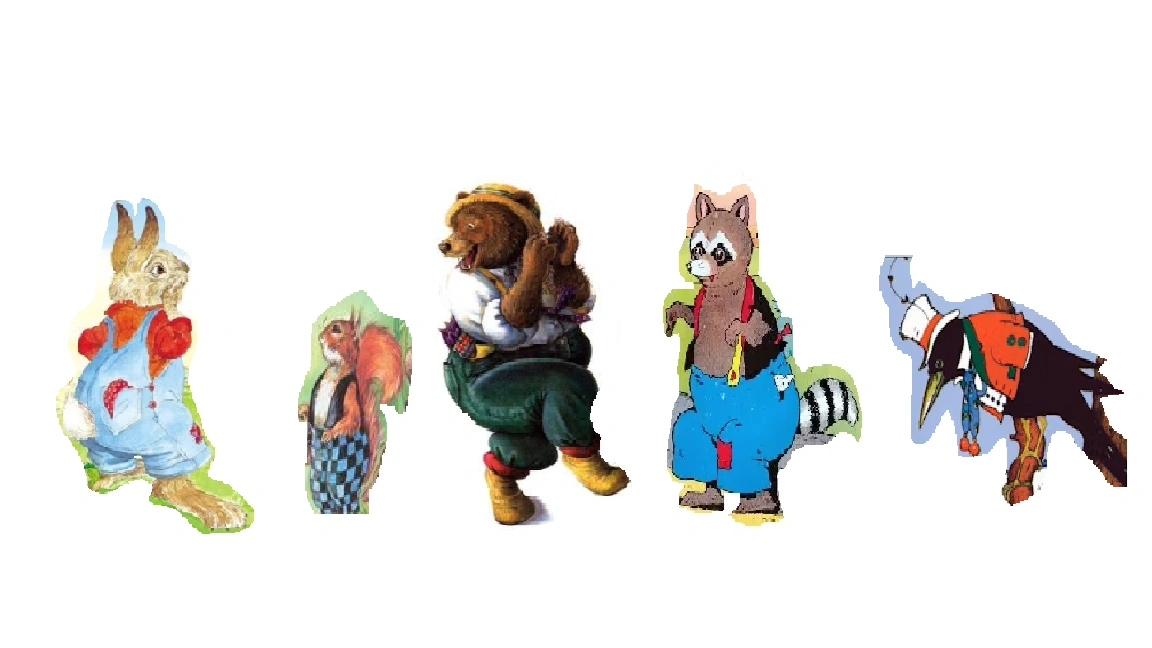 Brer Rabbit and Brer Squirrel - (A North American Folk-Tale, A Tale of ...