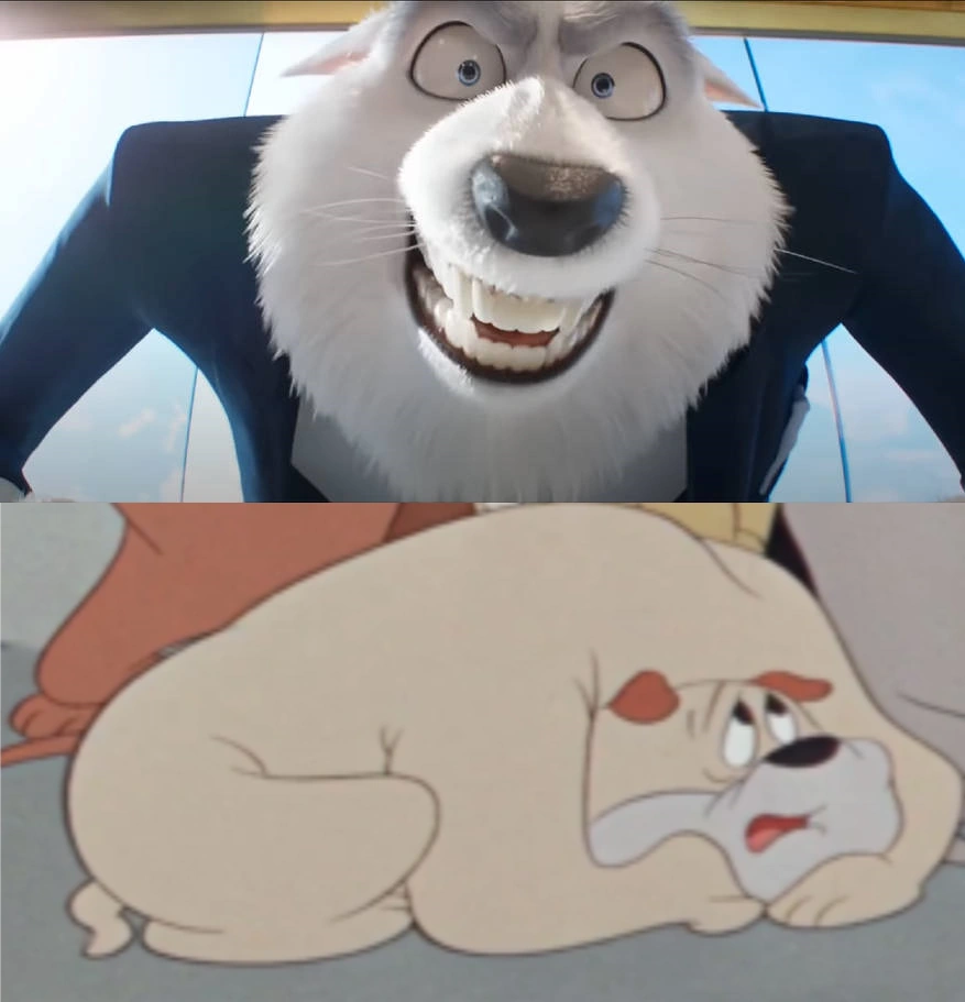 Butch Dog Scared of Jimmy Crystal's Rage by MaxietheFox2005 (DeviantArt ...