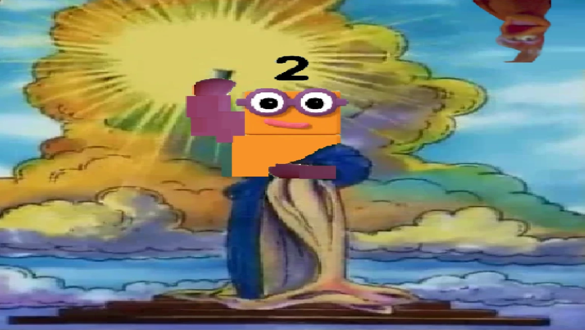 Harvey Bird directs Numberblock Two in the Columbia Pictures parody ...