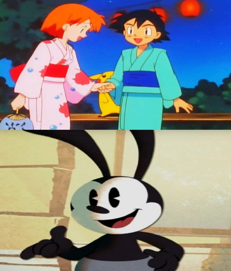 Oswald the Lucky Rabbit loves PokeShipping by MaxietheFox2005 (DeviantArt stuff) | Fan art Fun ...
