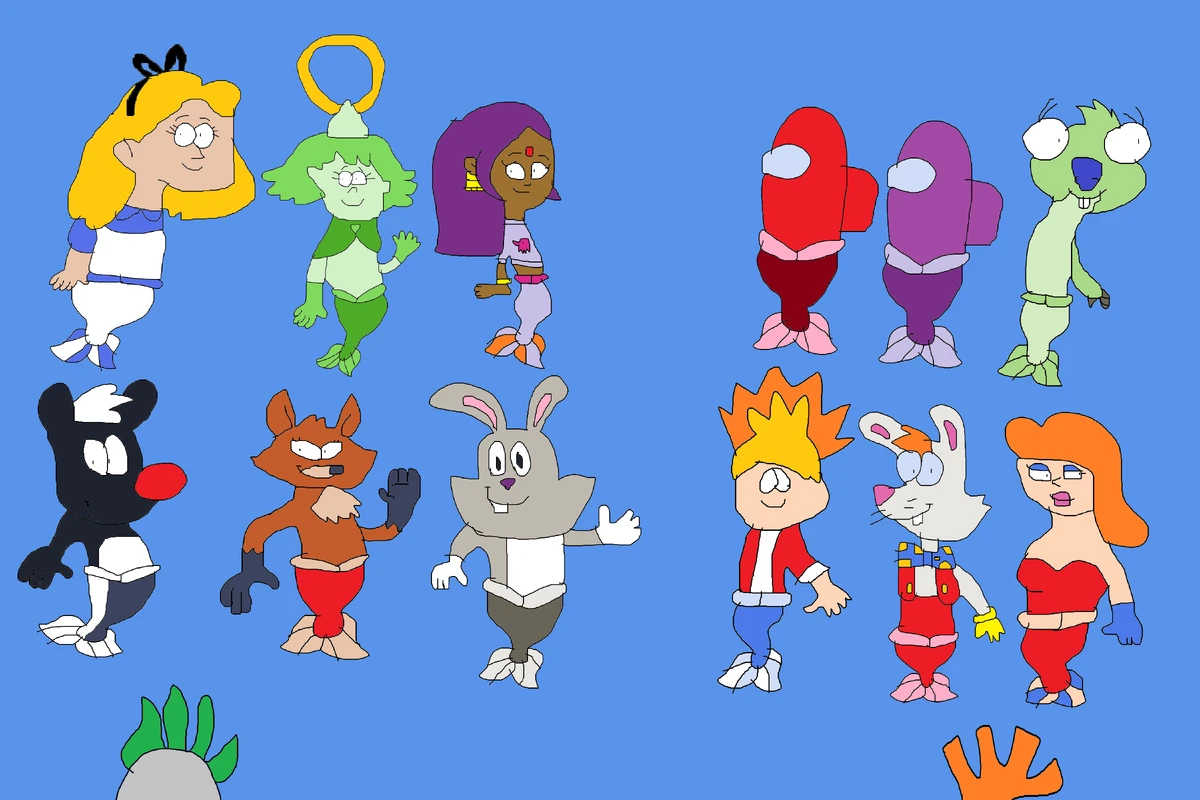 Toon Mer-May Day 30 by SidabaTheToonLord (DeviantArt stuff) | Fan art ...