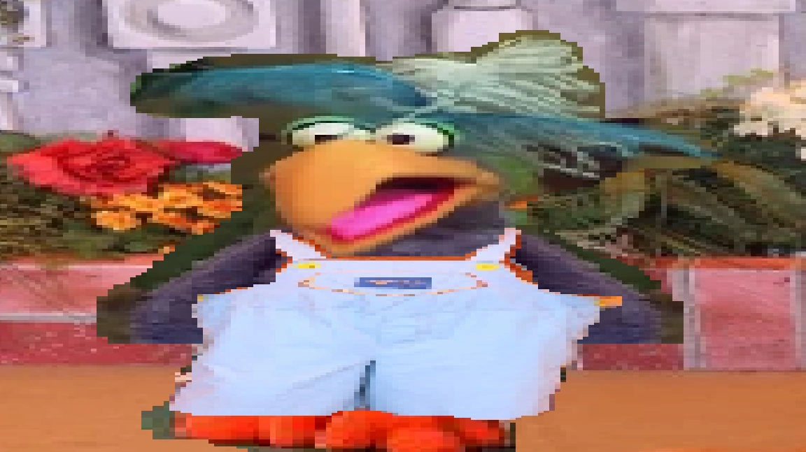 What if Mel Bird Wears Overalls (Muppet Wiki Stuff) | Fan art Fun Wiki | Fandom