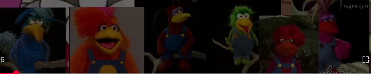 Six Muppet Birds wore blue overalls | Fan art Fun Wiki | Fandom