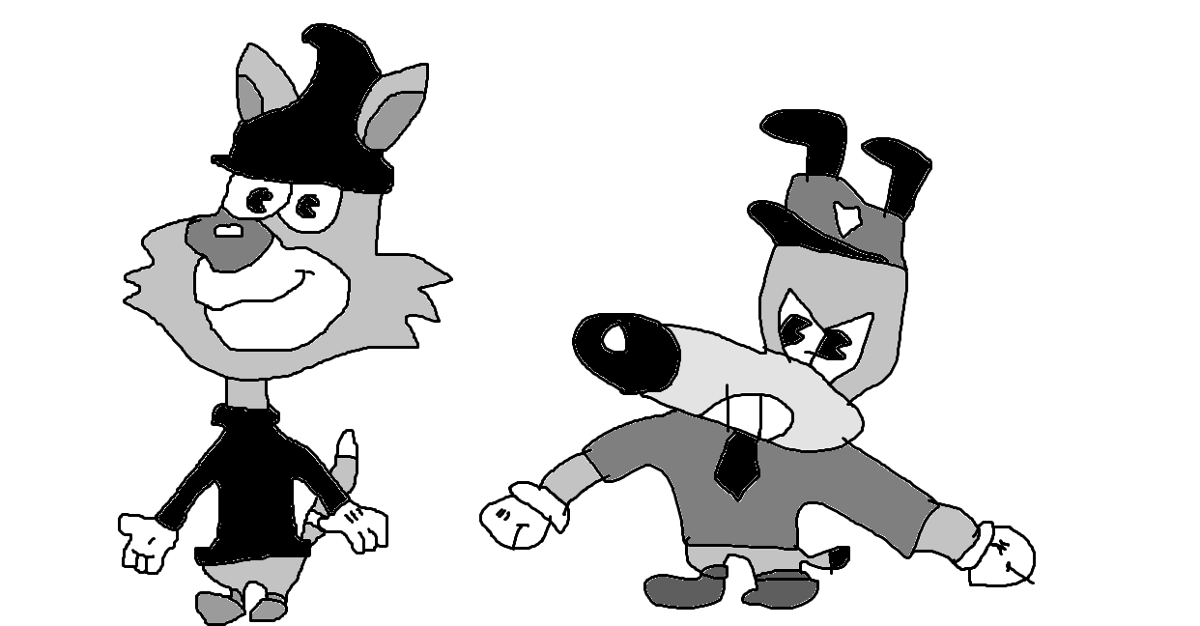 Rowdy and Peanut (Fleischer Studios style) (DeviantArt stuff) | Fan art ...