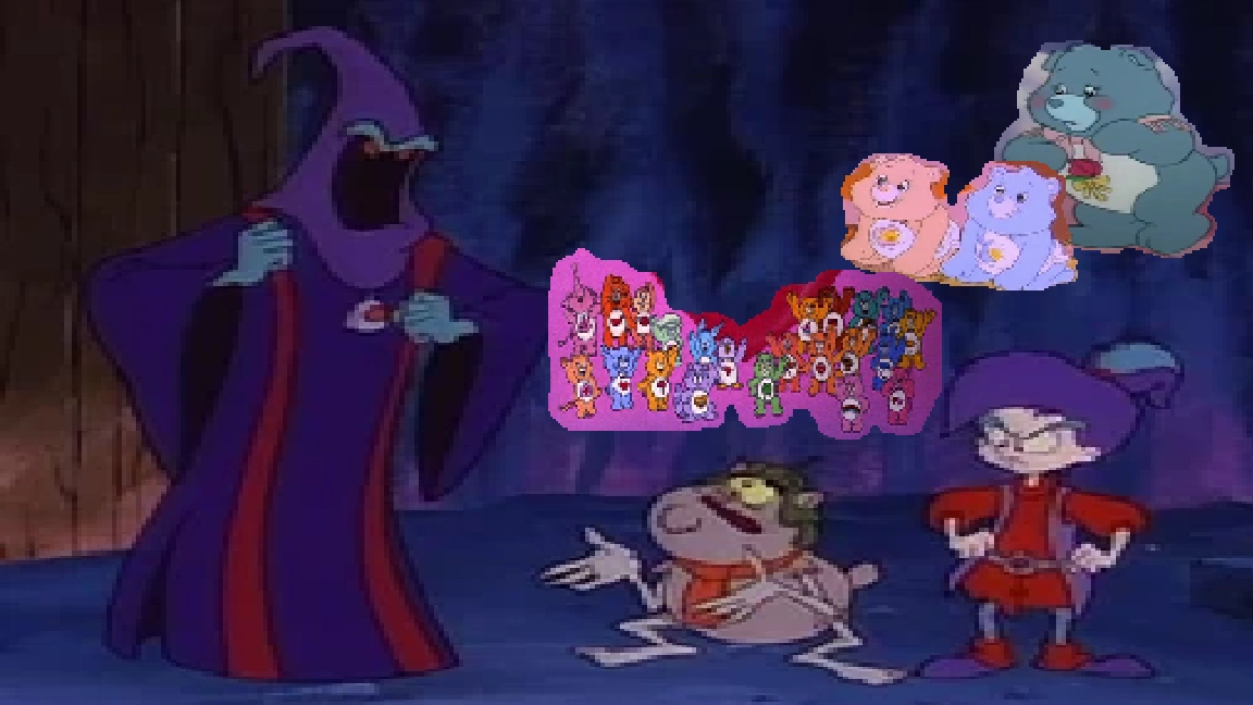 The Care Bears and The Care Bears Cousin, Baby Hugs and Tugs and Grams ...