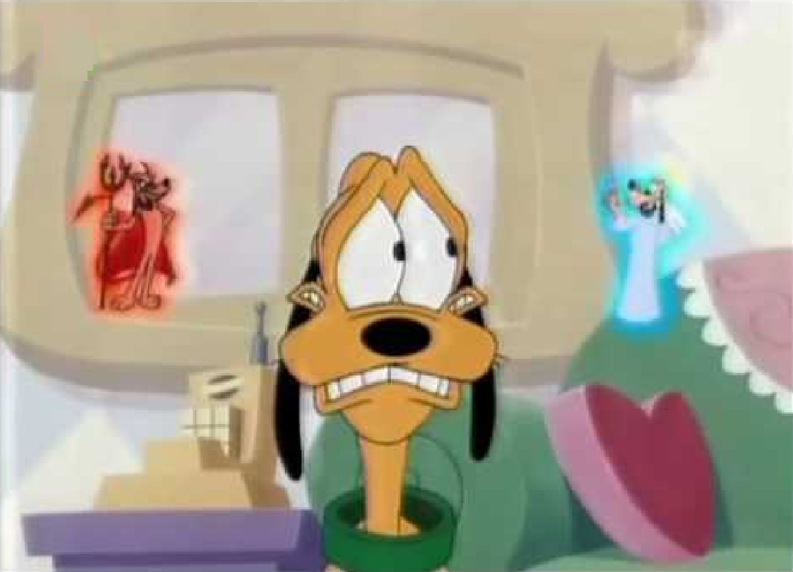 Pluto With His Angel And Devil Deviantart Stuff Fan Art Fun Wiki