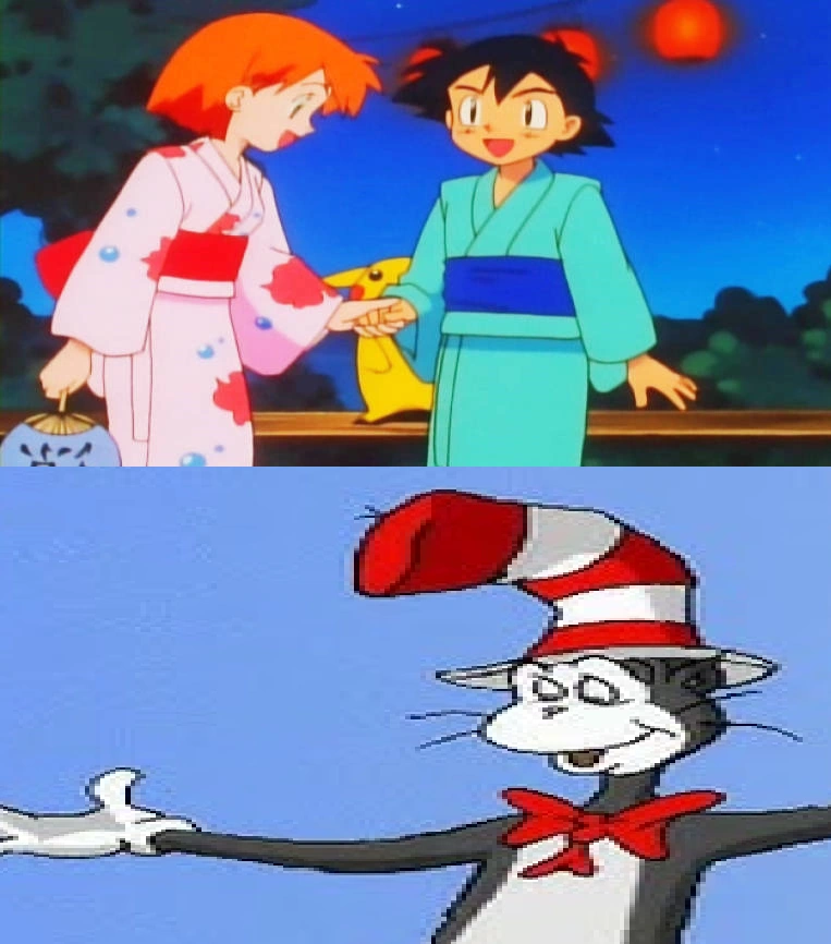 The Cat in the Hat loves PokeShipping by MaxietheFox2005 (DeviantArt stuff) | Fan art Fun Wiki ...