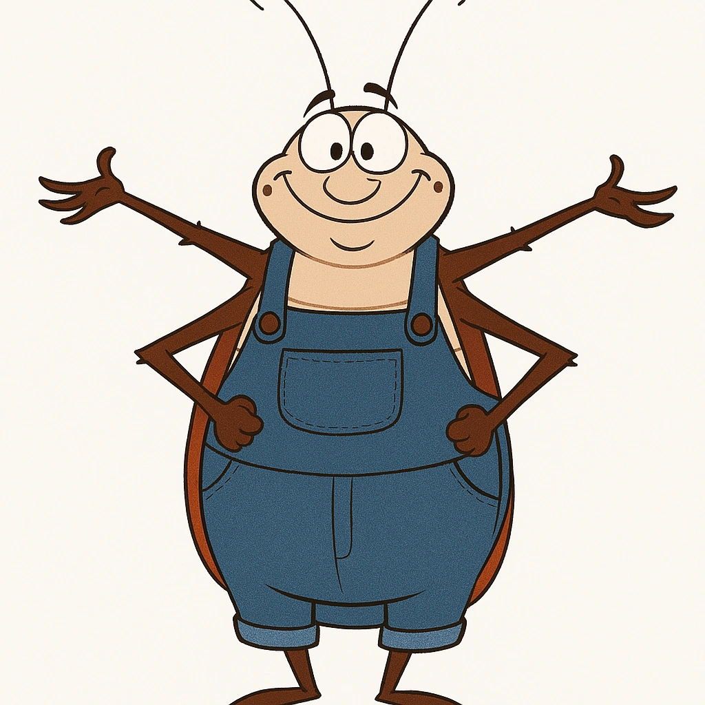 Rube Roach Wears Overalls | Fan art Fun Wiki | Fandom