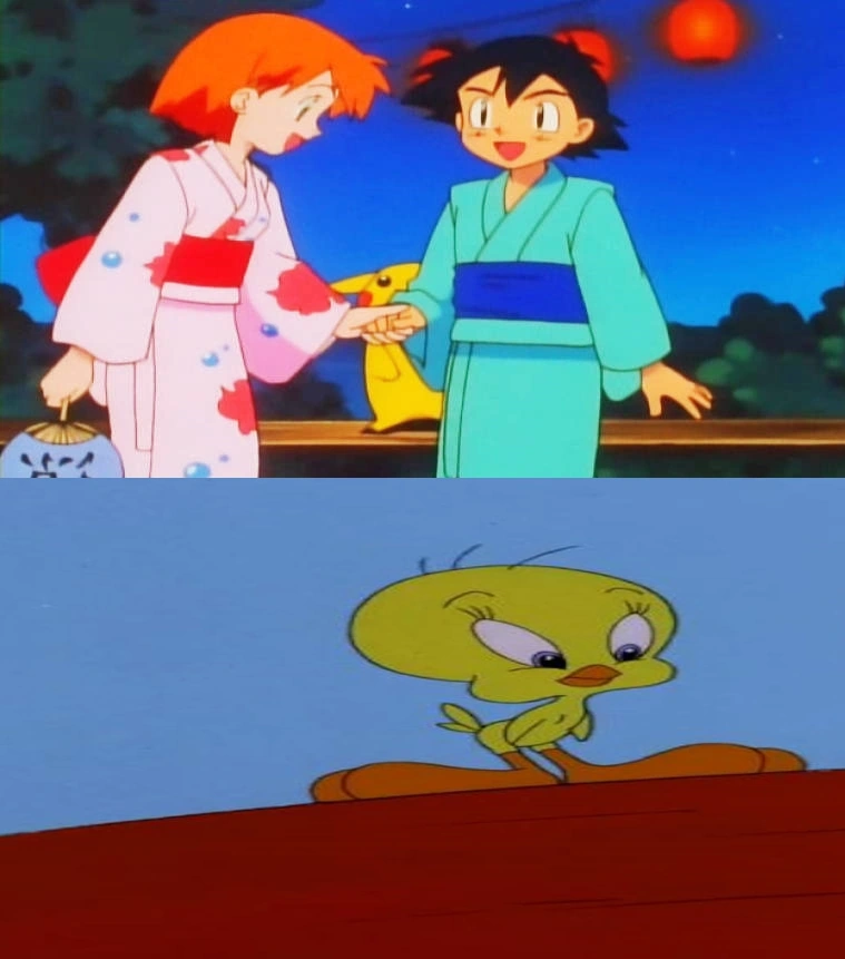 Tweety loves PokeShipping by MaxietheFox2005 (DeviantArt stuff) | Fan art Fun Wiki | Fandom