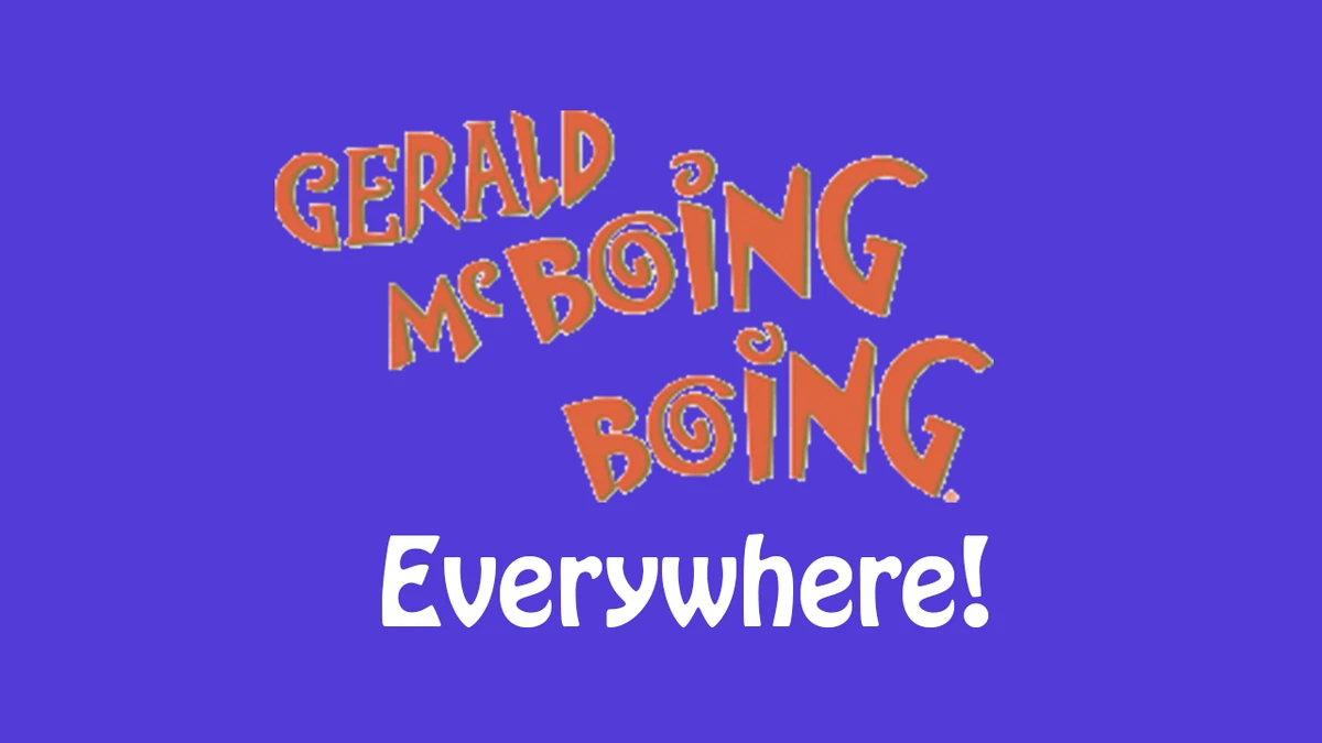 Gerald McBoing Boing Everywhere! logo by doublekids07 (DeviantArt stuff ...