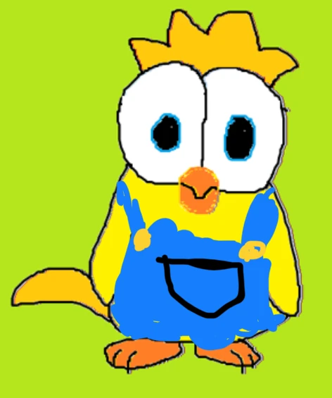 Little Bird (Furby Man) Wears Overalls | Fan art Fun Wiki | Fandom