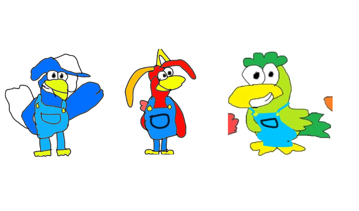 ToonoNuttoHolic88 - The Muppet Birds Characters lineup (Insert preview ...