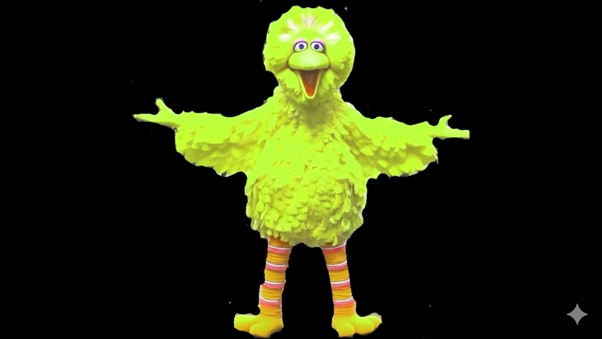 Green Big Bird | Fan art Fun Wiki | Fandom