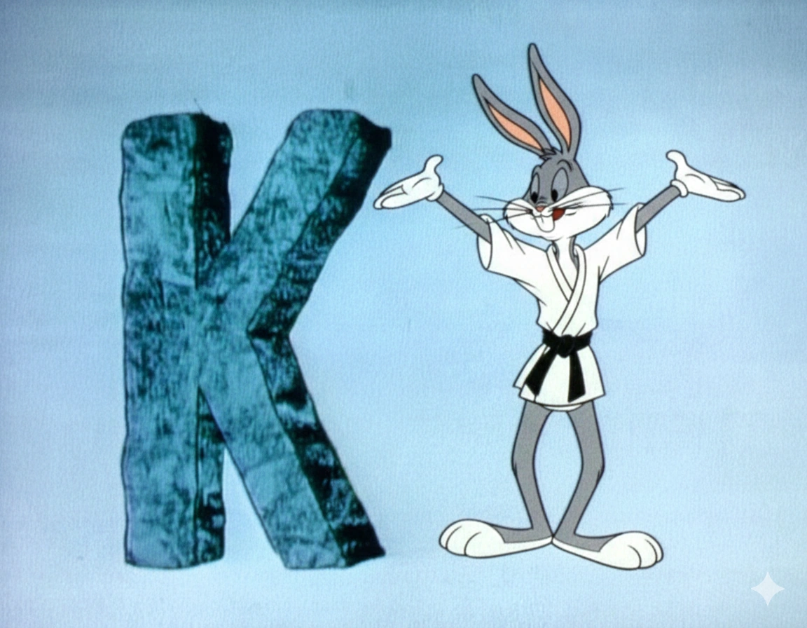 Bugs Bunny in the Letter K Sesame Street segment (Gemini) | Fan art Fun ...