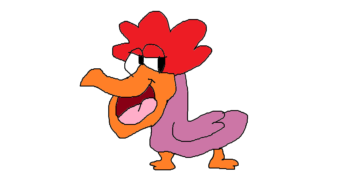 Duke Bird in Style of Pluto the Dog (art STUFF) | Fan art Fun Wiki | Fandom