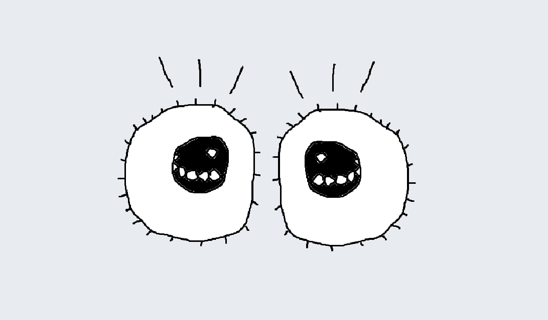 Ruby Gloom eyes (Ruby Gloom clipart vector set) | Fan art Fun Wiki | Fandom