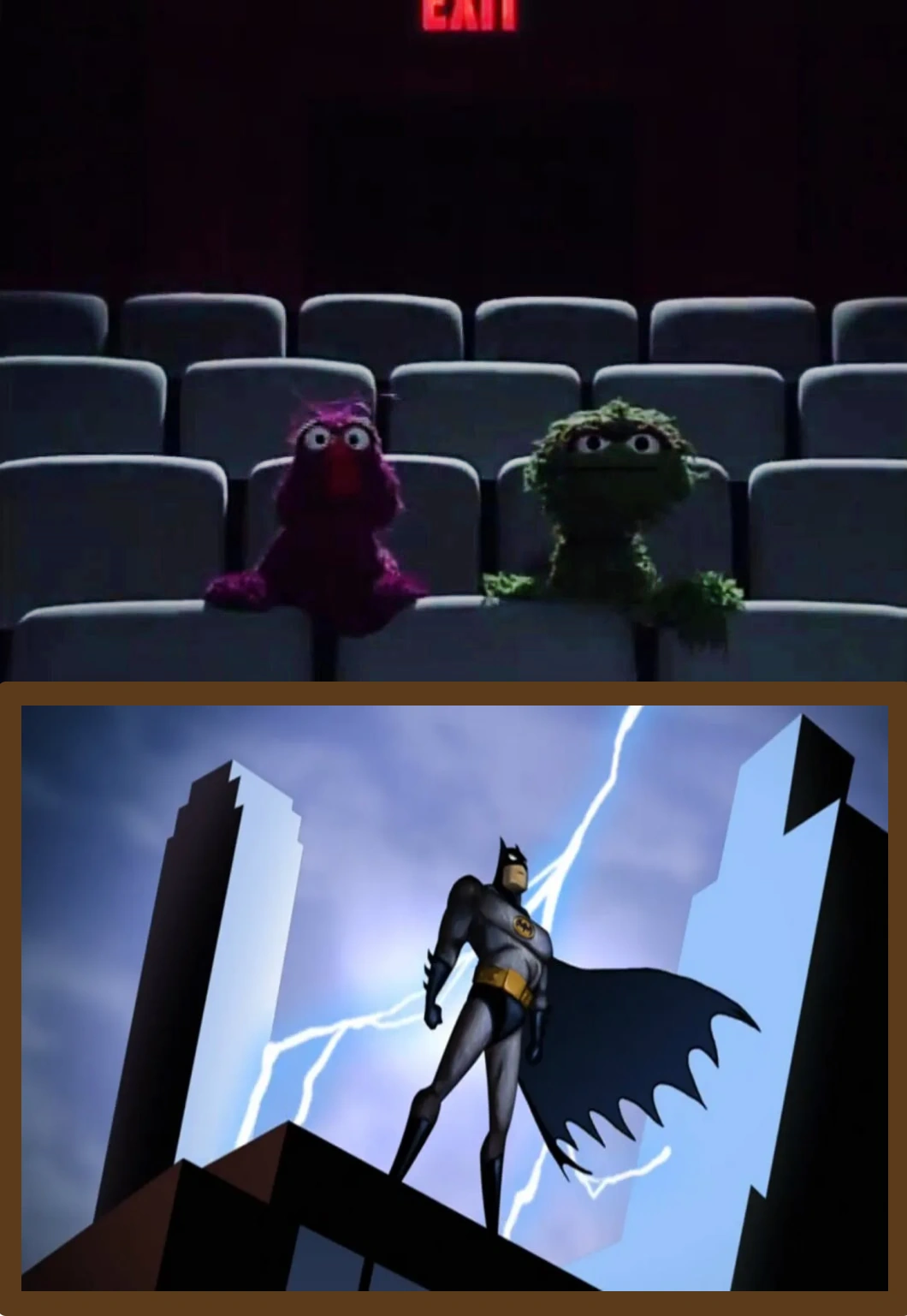 Telly and Oscar watch Batman by joseluislobatohumane (DeviantArt stuff ...